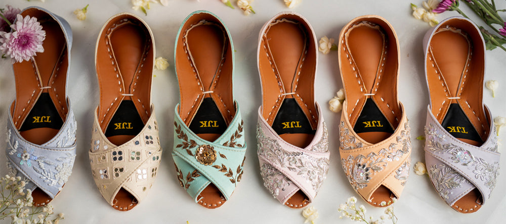 TJK Designs - No. 1 Source for handcrafted Khussa Juttis