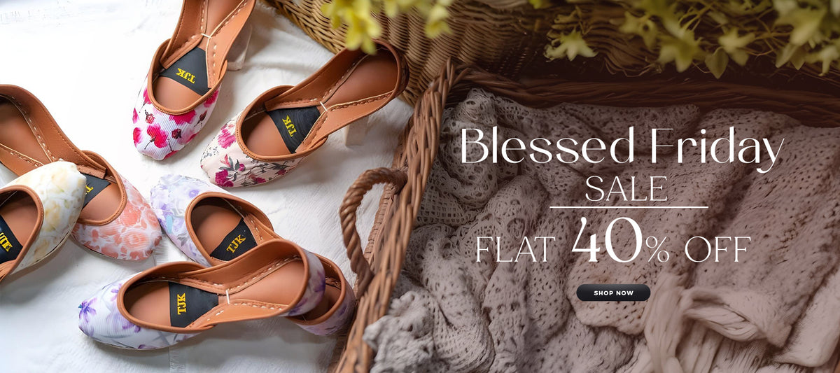 TJK Designs - No. 1 Source for handcrafted Khussa Juttis