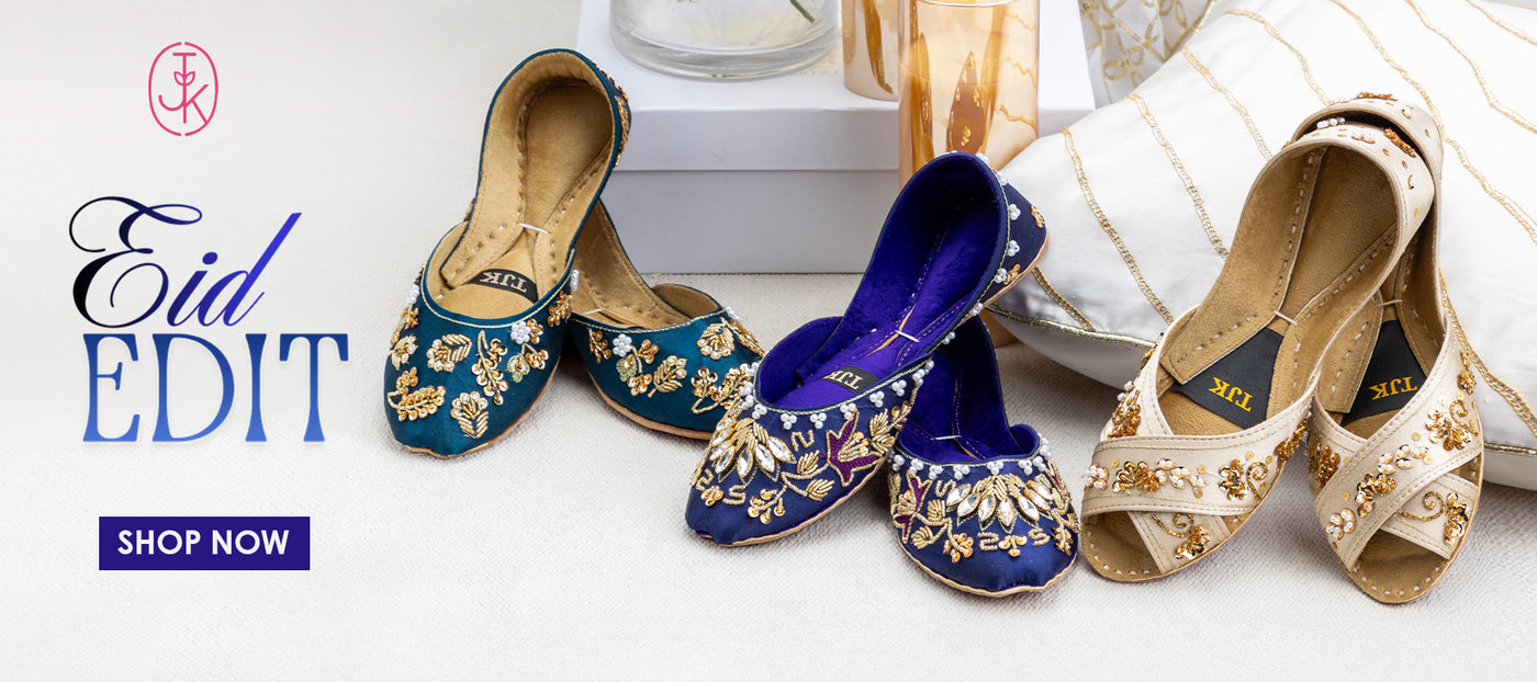 TJK Designs | Trendy Khussa & Jutti Collection